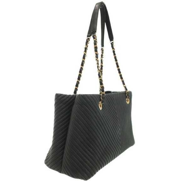 CHANEL | Bags | Chanel V Chain Stitch Bag Tote | Poshmark